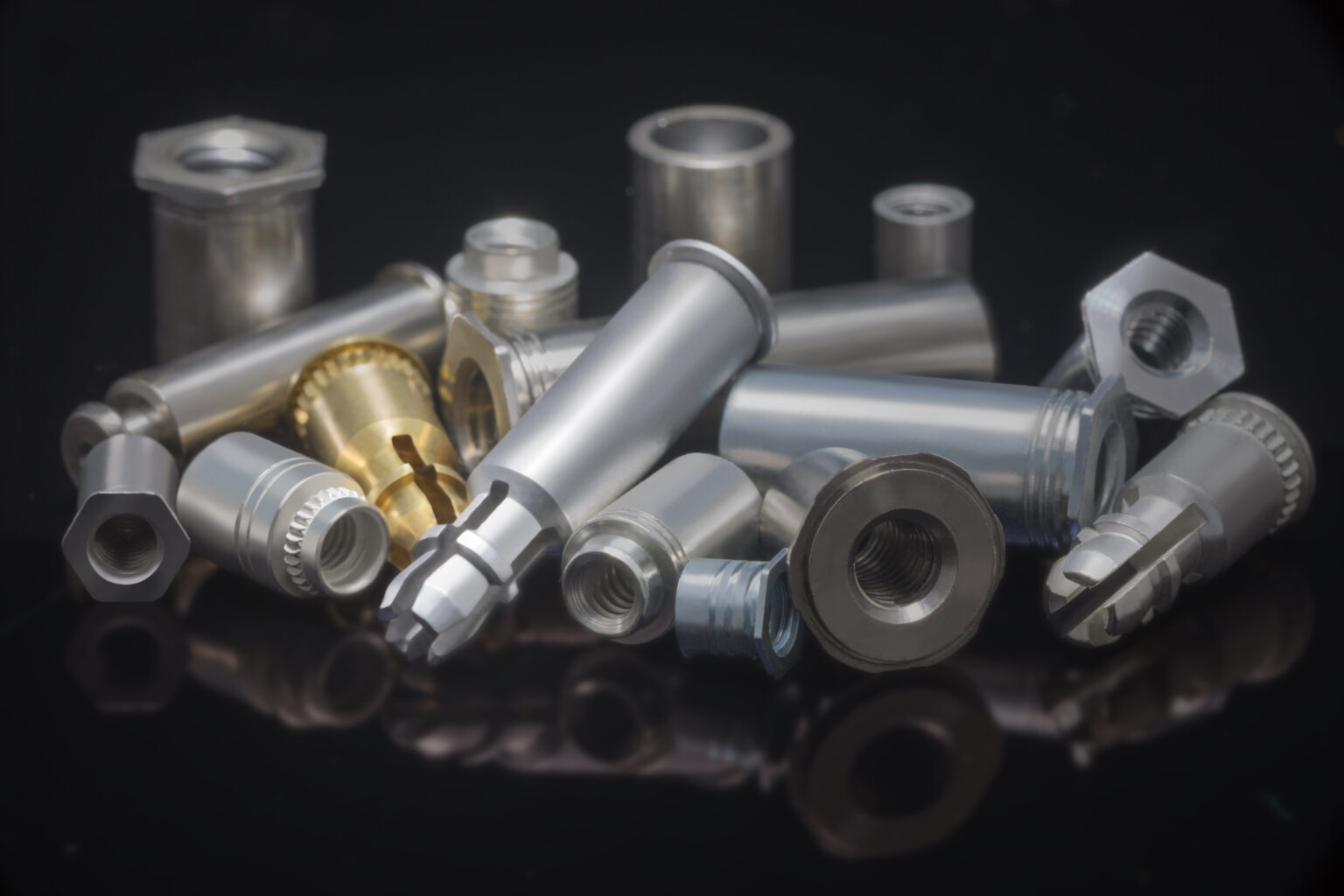 Threaded Inserts | Flanged & Blind Inserts - Stainless Steel/Brass/Alu ...