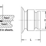 SFW-3-1.0-LZ - Type SFW SpotFast® Fasteners with Wave Washer for Single ...