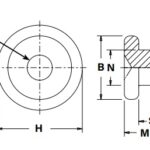 SKCF-F1.5 - SELF-CLINCHING KEYHOLE® FASTENERS - SKCF-F™ - PEM® Fastening Products